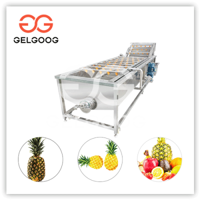 Automatic Pineapple Cleaning Washing Processing Machine Supplier