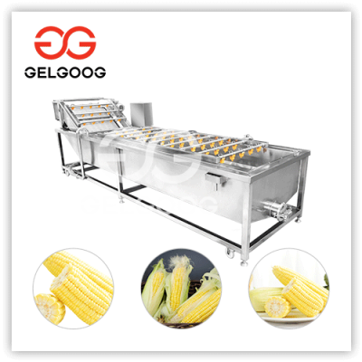 Air Bubble Sweet Corn Washing Cleaning Machine