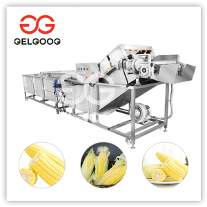 Air Bubble Sweet Corn Washing Cleaning Machine