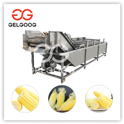 Air Bubble Sweet Corn Washing Cleaning Machine
