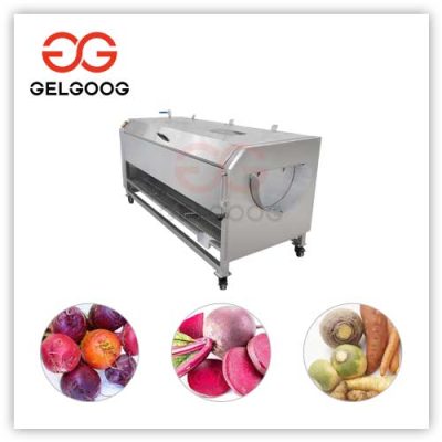Root Vegetable Washing Machine of Brush Washer
