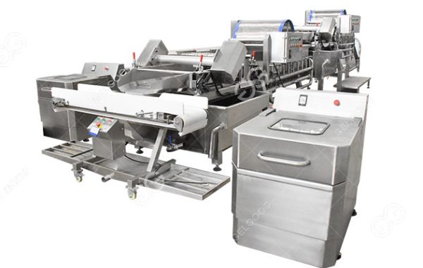 Fresh-Cut Vegetable Salad Processing Plant