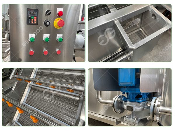 Commercial Green Leaves Washing Cleaning Machine