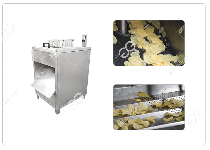 Potato Cutting Machine For Chips Factory