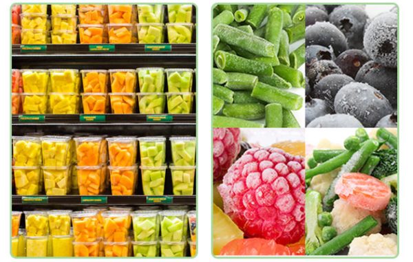What Vegetables Can Be Pre Cut And Frozen In Industrial?