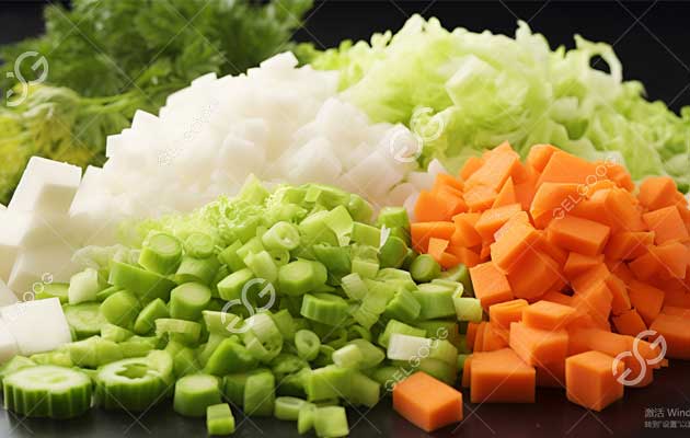 Industrial Pre Cut Vegetables Business Ideas